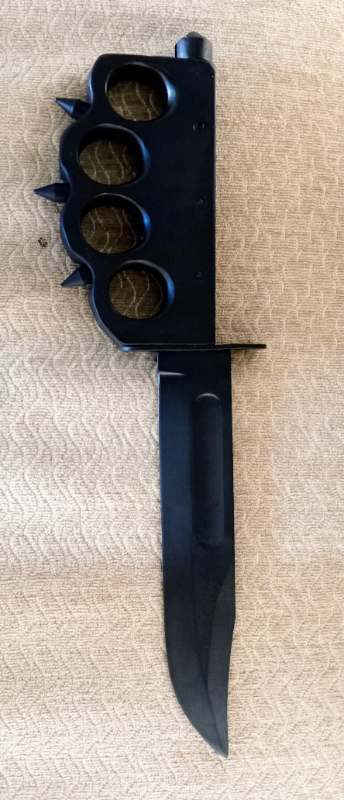 Custom made kabar trench knife - EDGED WEAPONS - U.S. Militaria Forum
