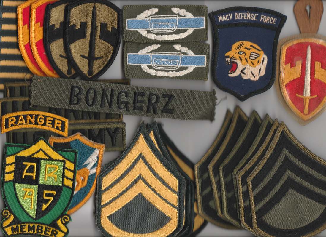 Small MACV patch grouping - ARMY AND USAAF - U.S. Militaria Forum