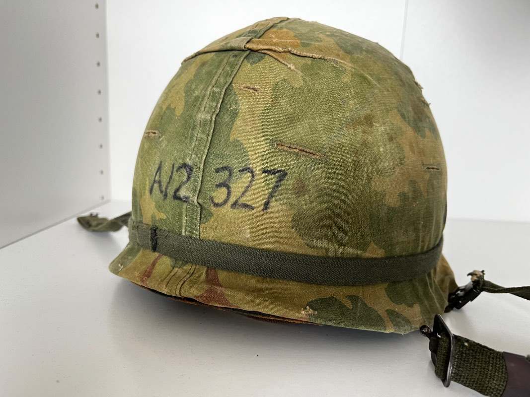 327th Helmet, post vietnam? - M-1; M-1C & M-2 HELMETS - U.S. Militaria ...