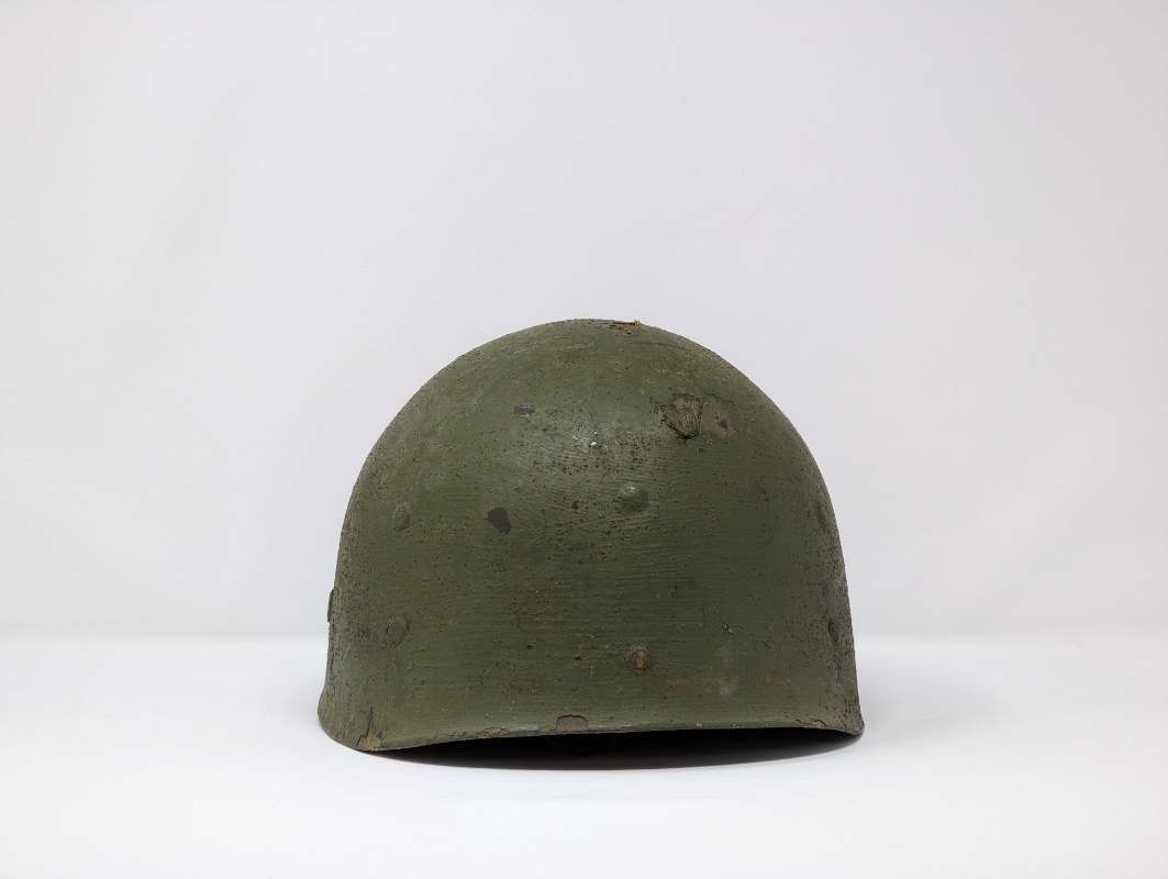 Post WWII Shipboard Corpsman Helmet - NAVY & COAST GUARD HELMETS - U.S ...
