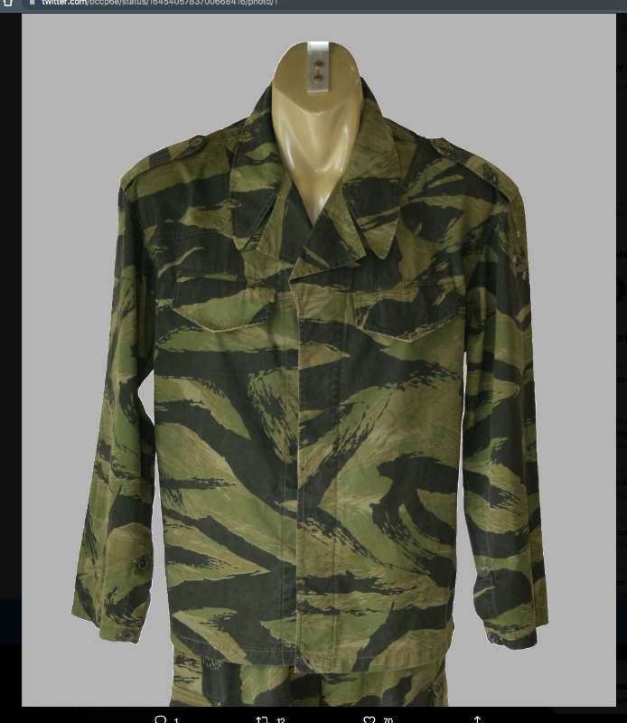 1954-1975 US MARINE VNMC ADVISOR TIGER STRIPE UNIFORM PATTERNS AND ...