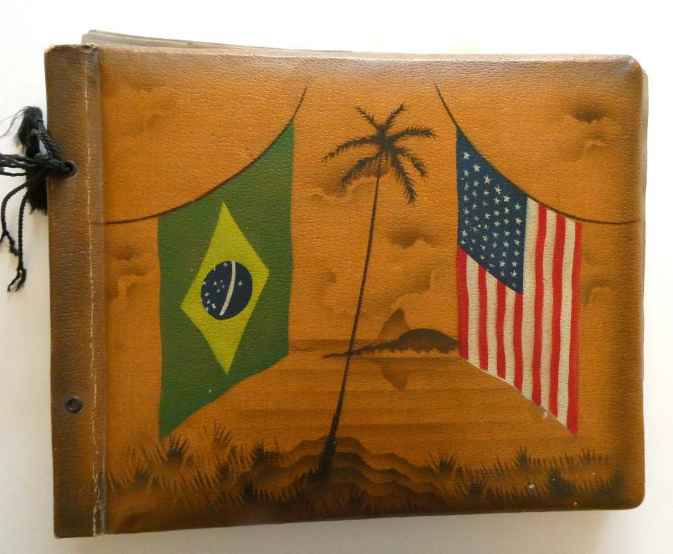 WWII USN South Atlantic Force Brazil Photo Album - EPHEMERA ...