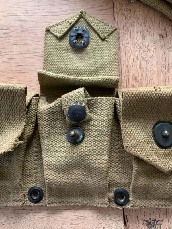 Garand Boyt -44- USMC marked cartridge belt - FIELD & PERSONAL GEAR ...