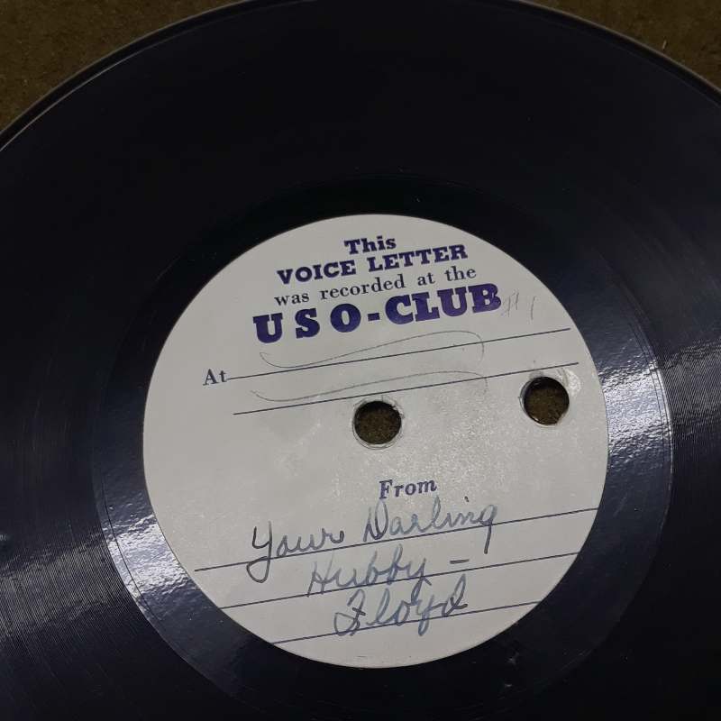 USO mail home recording - HOMEFRONT & THE WAR EFFORT - U.S. Militaria Forum