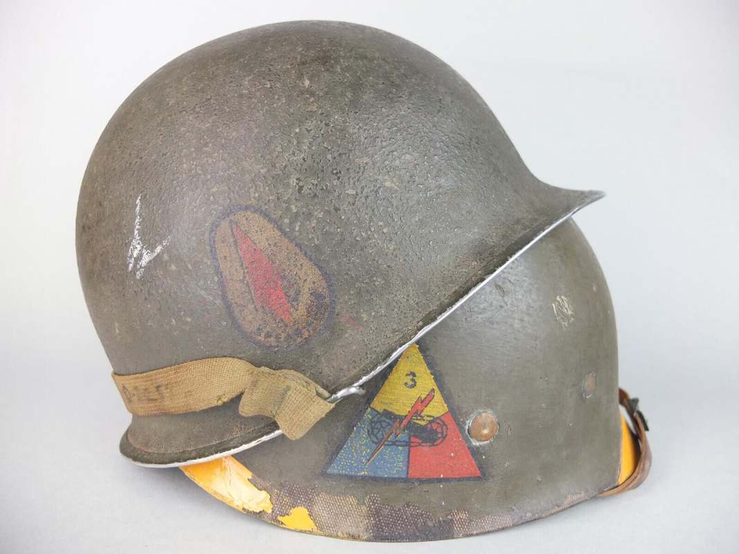 3rd Armored Helmet on eBay - M-1; M-1C & M-2 HELMETS - U.S. Militaria Forum