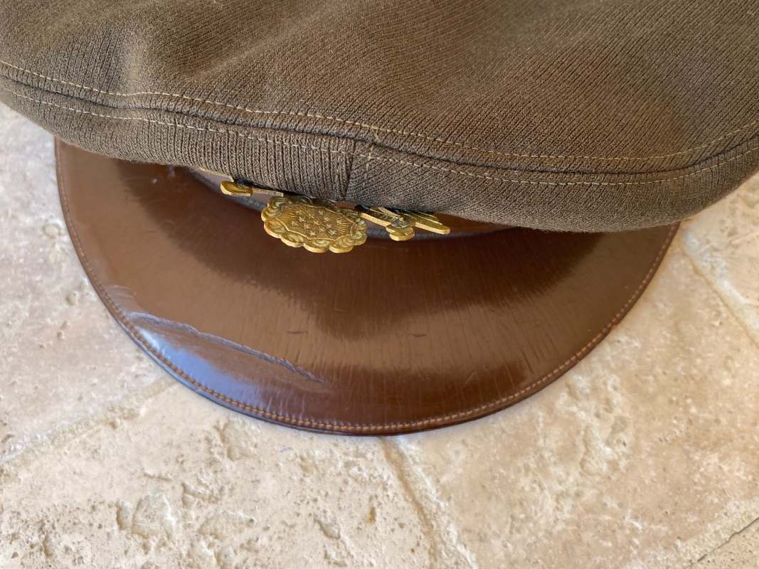 Is this a “crusher” cap?? - UNIFORMS - U.S. Militaria Forum