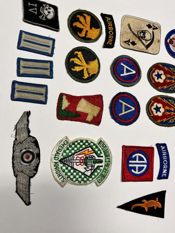 I PICKED UP THESE PATCHES TODAY. PLEASE HELP WITH ANY INF. - CAN YOU ...