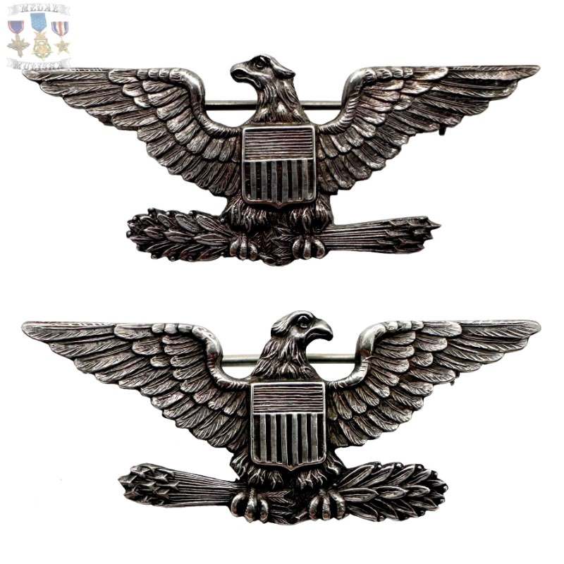 Large 1-7/8” Colonel Eagles (unknown maker)? - ARMY (INCLUDING USAAC ...