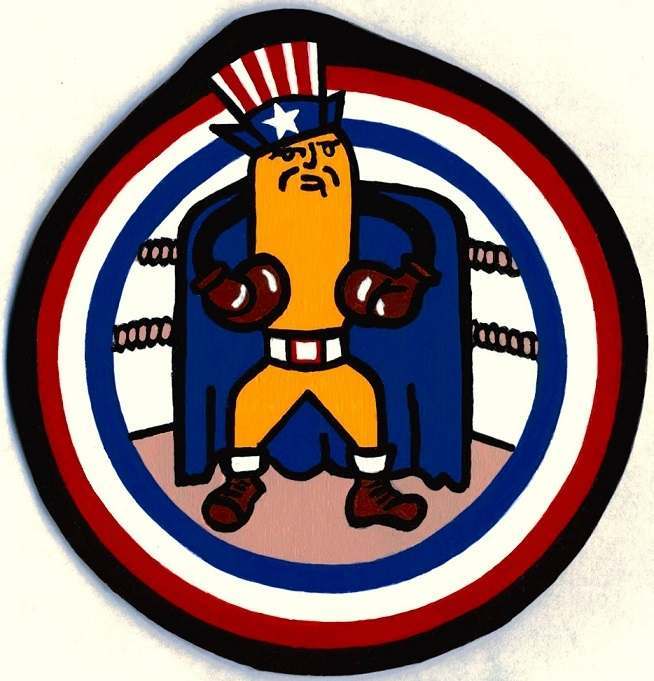 Leather 514th Fighter Bomber Squadron patch I did ..... - REPRO ...