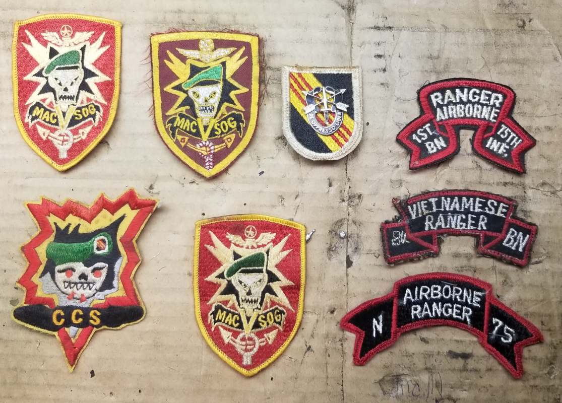 Mac Sog patches, original? - ARMY AND USAAF - U.S. Militaria Forum