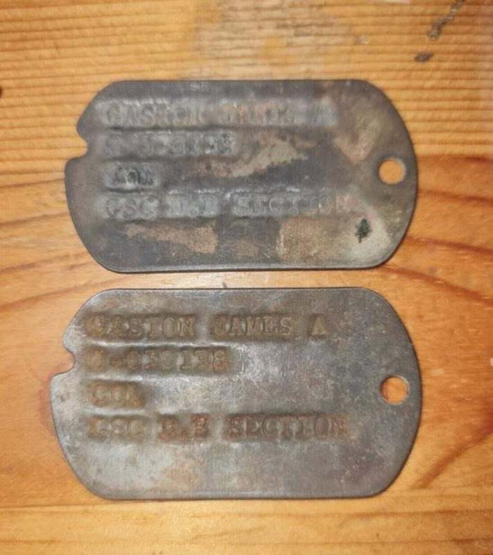 Fake dog tag General ? - IDENTITY ITEMS (DOG TAGS, BRACELETS, ETC) - U ...