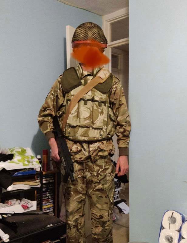 Desert Storm Captured Iraqi Body Armor - SPOILS OF WAR - U.S. Militaria ...