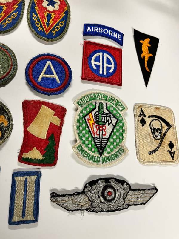 I PICKED UP THESE PATCHES TODAY. PLEASE HELP WITH ANY INF. - CAN YOU ...