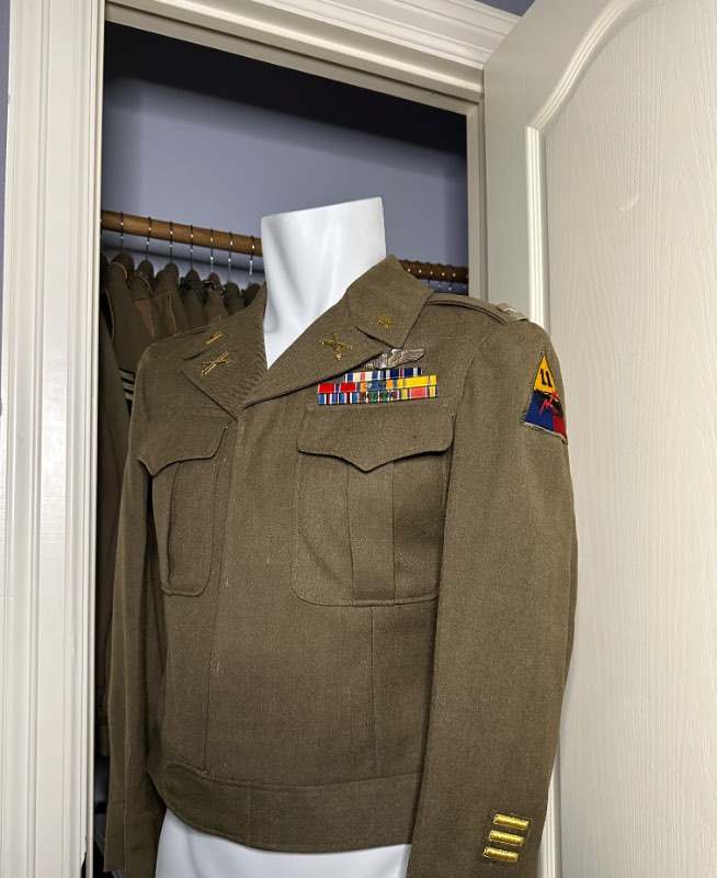 345th FA Liaison Pilot - SSM, DFC, BSM, AM - UNIFORMS - U.S. Militaria ...