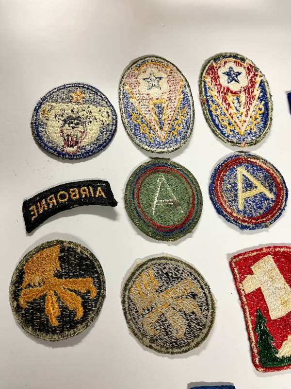 I PICKED UP THESE PATCHES TODAY. PLEASE HELP WITH ANY INF. - CAN YOU ...