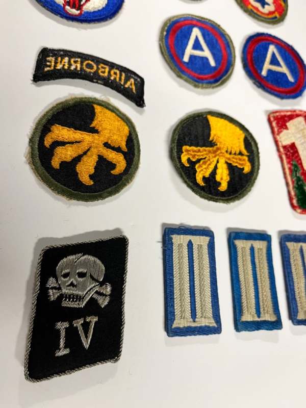 I PICKED UP THESE PATCHES TODAY. PLEASE HELP WITH ANY INF. - CAN YOU ...