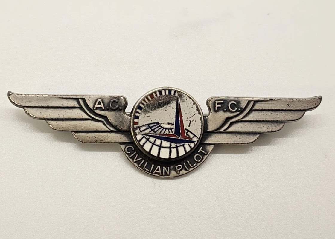 Civilian Pilot ACFC wings - WING BADGES - U.S. Militaria Forum