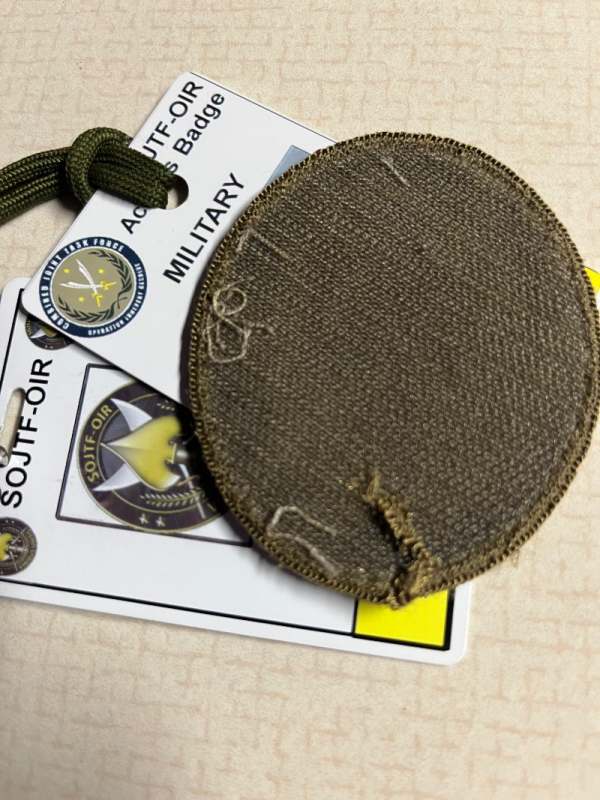 Special Operation OIR Raider Patch - MARINES - U.S. Militaria Forum