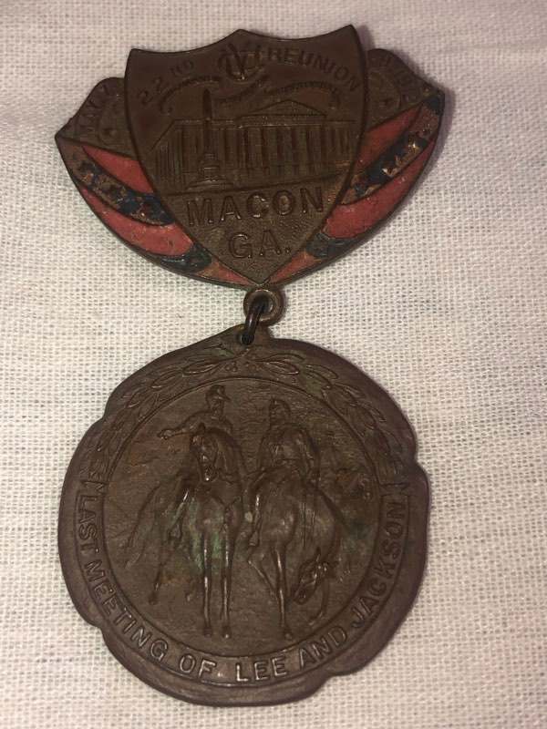 Confederate Reunion Badge - VETERANS' ORGANIZATIONS - U.S. Militaria Forum