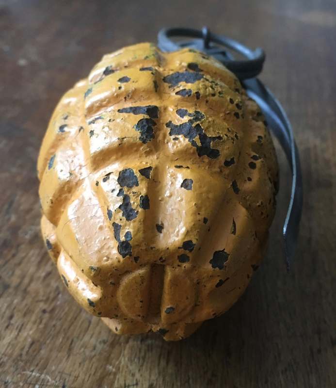 Yellow Mk2 Grenade Opinions Please - ORDNANCE - U.S. Militaria Forum