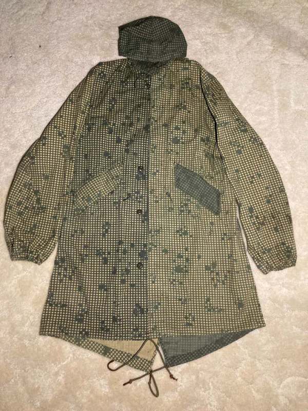 Unusual Two-Tone Desert Night Camouflage Parka - CAMOUFLAGE UNIFORMS ...