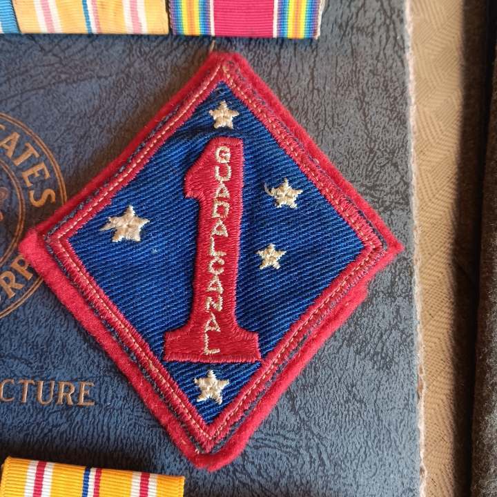 WW2 USMC 1st Guadalcanl patch - MARINES - U.S. Militaria Forum