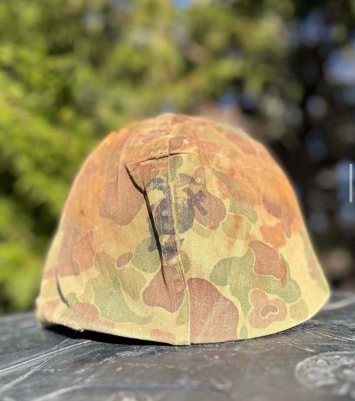 Ww2 era USMC m1 helmet - M-1; M-1C & M-2 HELMETS - U.S. Militaria Forum