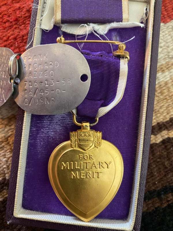 Navy Purple Heart - DECORATIONS/VALOR AWARDS - U.S. Militaria Forum