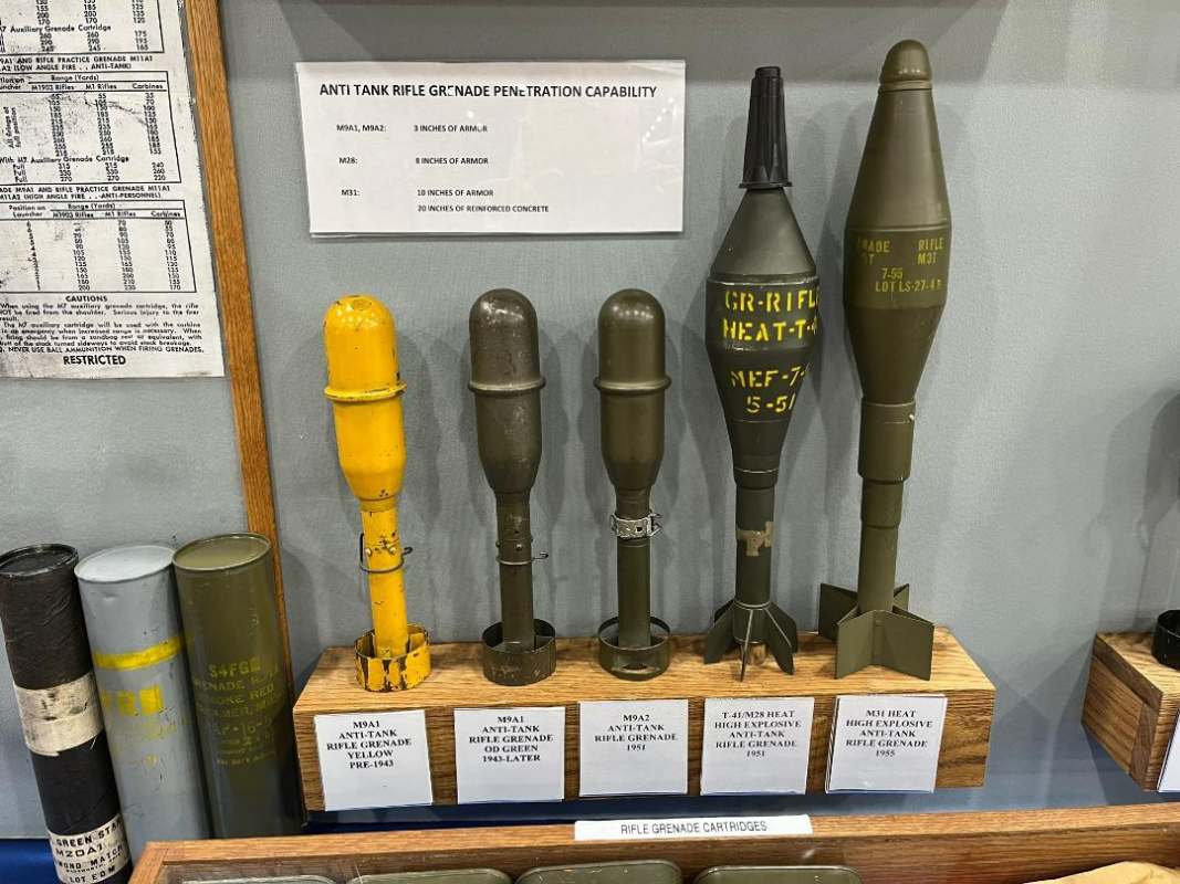 US Military Rifle Grenade Display - FIREARMS - U.S. Militaria Forum