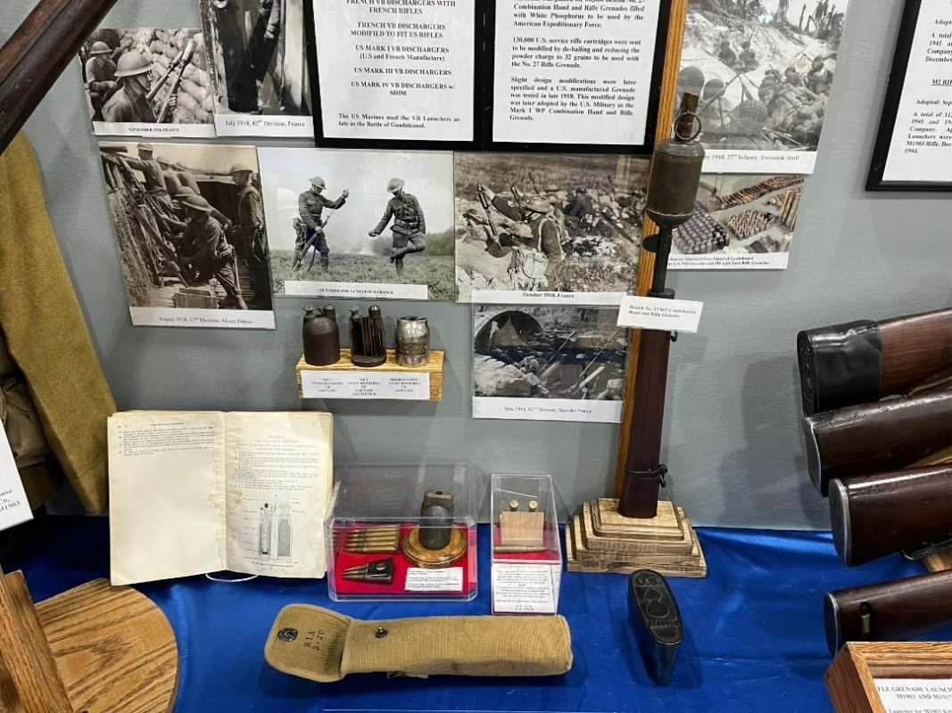 US Military Rifle Grenade Display - FIREARMS - U.S. Militaria Forum