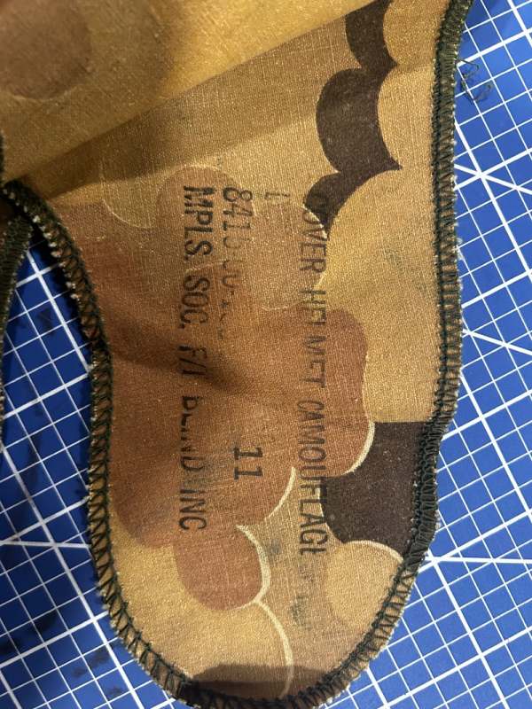 Four M1 Mitchell Covers - Authenticity - M-1; M-1C & M-2 HELMETS - U.S ...