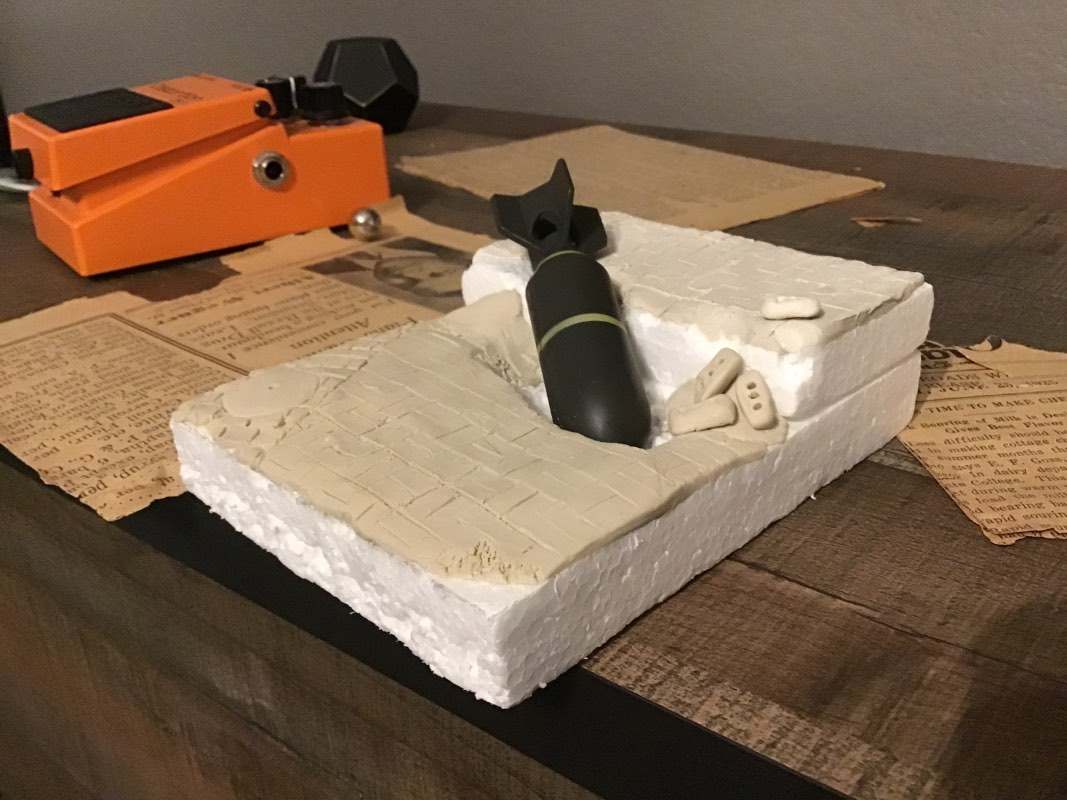 1:35th scale Bomb dud in Cologne 1945 - MODELING - U.S. Militaria Forum