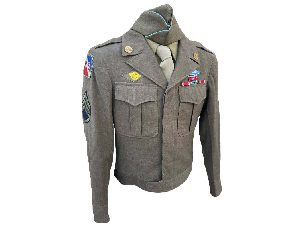 Uniform of S-SGT Carl Duvall - C Co, 291st IR, 75th ID BSM Valor ...
