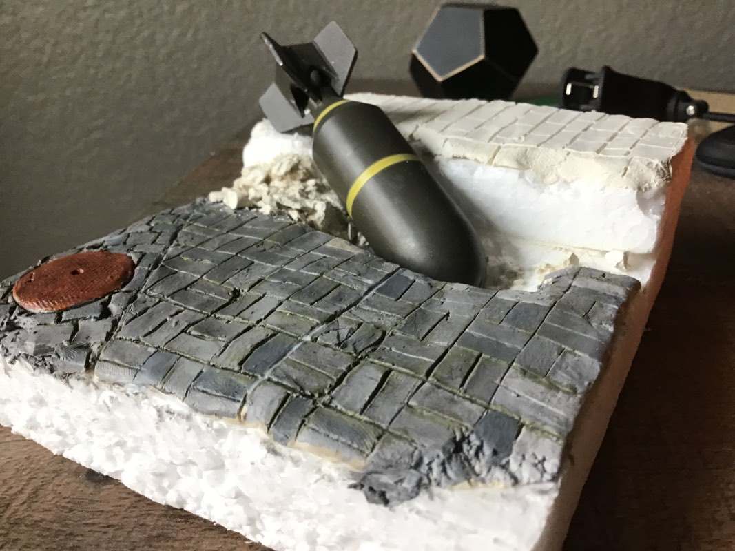 1:35th scale Bomb dud in Cologne 1945 - MODELING - U.S. Militaria Forum