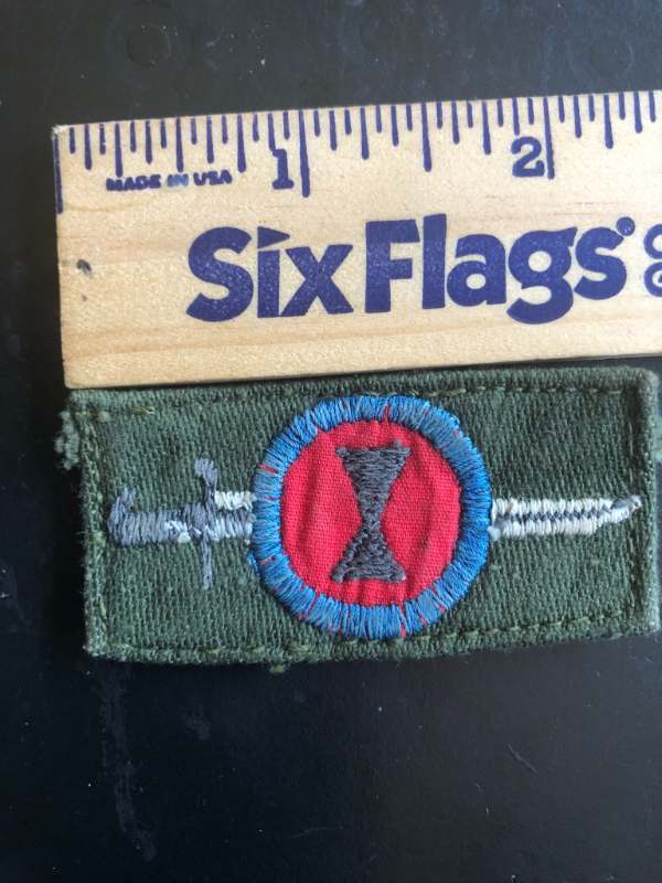 Interesting 7th Division Patch - ARMY AND USAAF - U.S. Militaria Forum