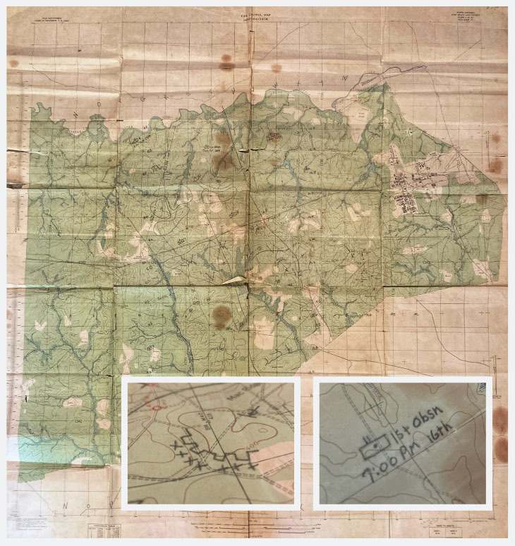 Carolina Maneuvers Map? - EPHEMERA, PHOTOGRAPHS & MILITARY ARTWORK - U ...