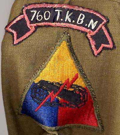 760th Tank Bn patches - ARMY AND USAAF - U.S. Militaria Forum
