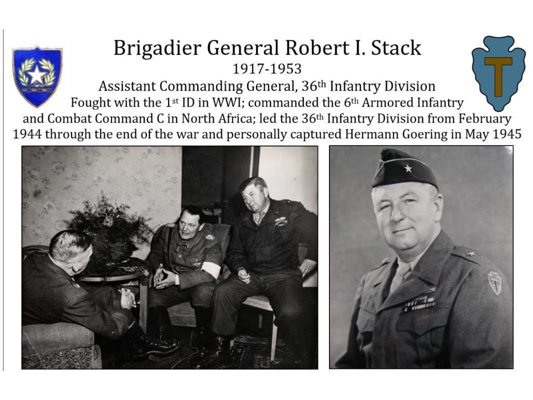 Reuniting the grouping of Brigadier General Robert Stack, ast ...