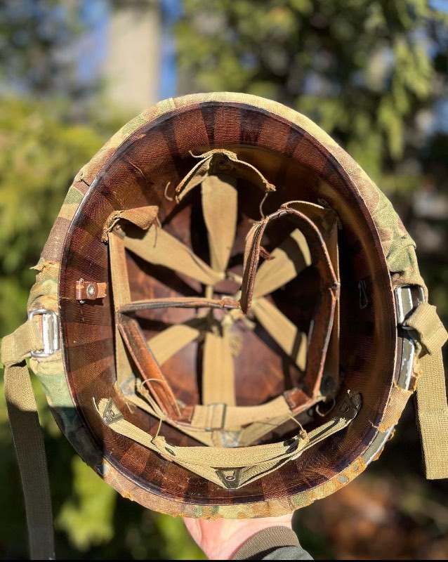 Ww2 era USMC m1 helmet - M-1; M-1C & M-2 HELMETS - U.S. Militaria Forum