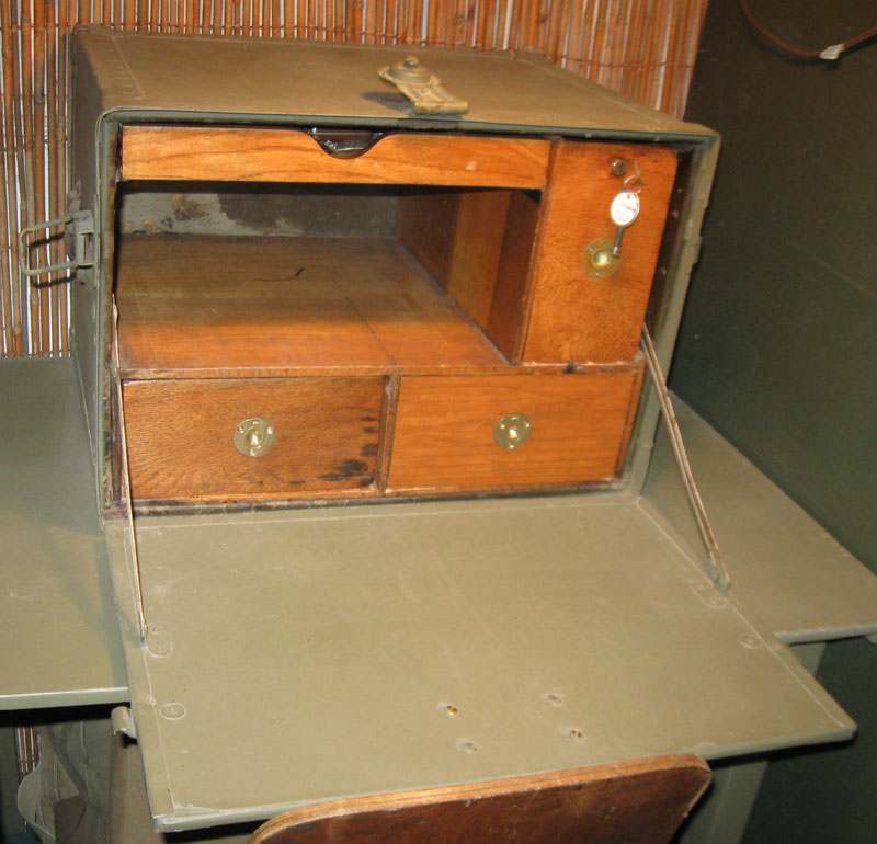 1942 Field Desk Find - BASE/BIVOUAC/CAMP/DEPOT ITEMS - U.S. Militaria Forum