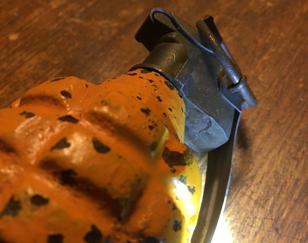 Yellow Mk2 Grenade Opinions Please - ORDNANCE - U.S. Militaria Forum