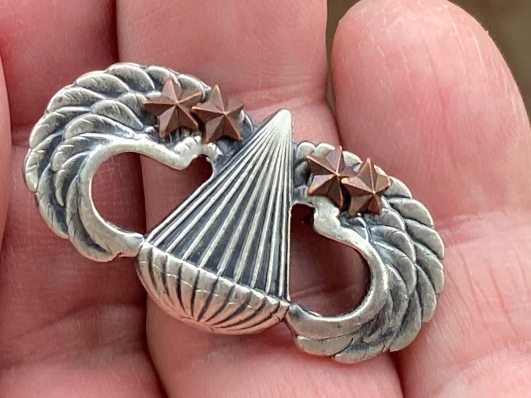 Newer 4 Combat Star Airborne Jump Wings? - AIRBORNE, GLIDER TROOPS ...