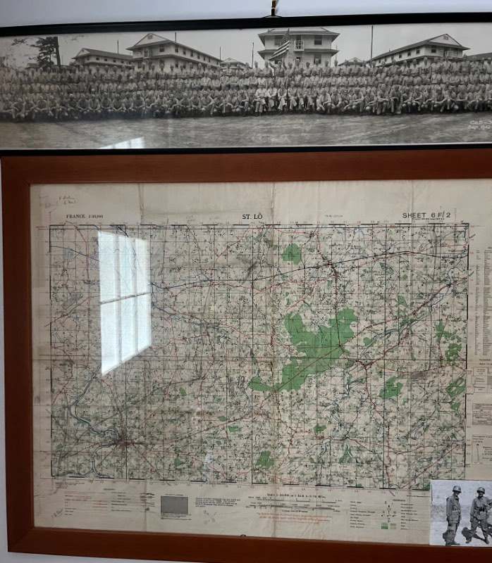 WWII ST Lo Map, GI Used - FIELD & PERSONAL GEAR SECTION - U.S ...