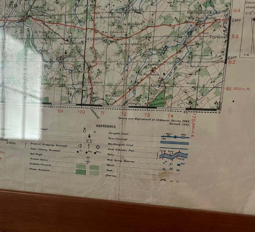 WWII ST Lo Map, GI Used - FIELD & PERSONAL GEAR SECTION - U.S ...