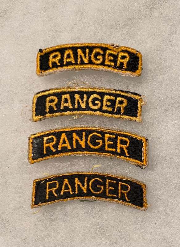 US Army Ranger Tab - ARMY (INCLUDING USAAC/AAF) - U.S. Militaria Forum