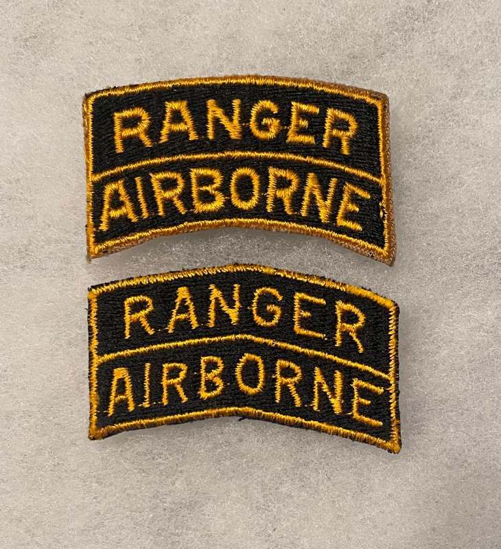 US Army Ranger Tab - ARMY (INCLUDING USAAC/AAF) - U.S. Militaria Forum