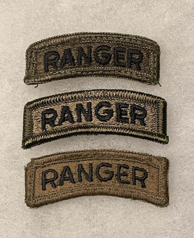 US Army Ranger Tab - ARMY (INCLUDING USAAC/AAF) - U.S. Militaria Forum