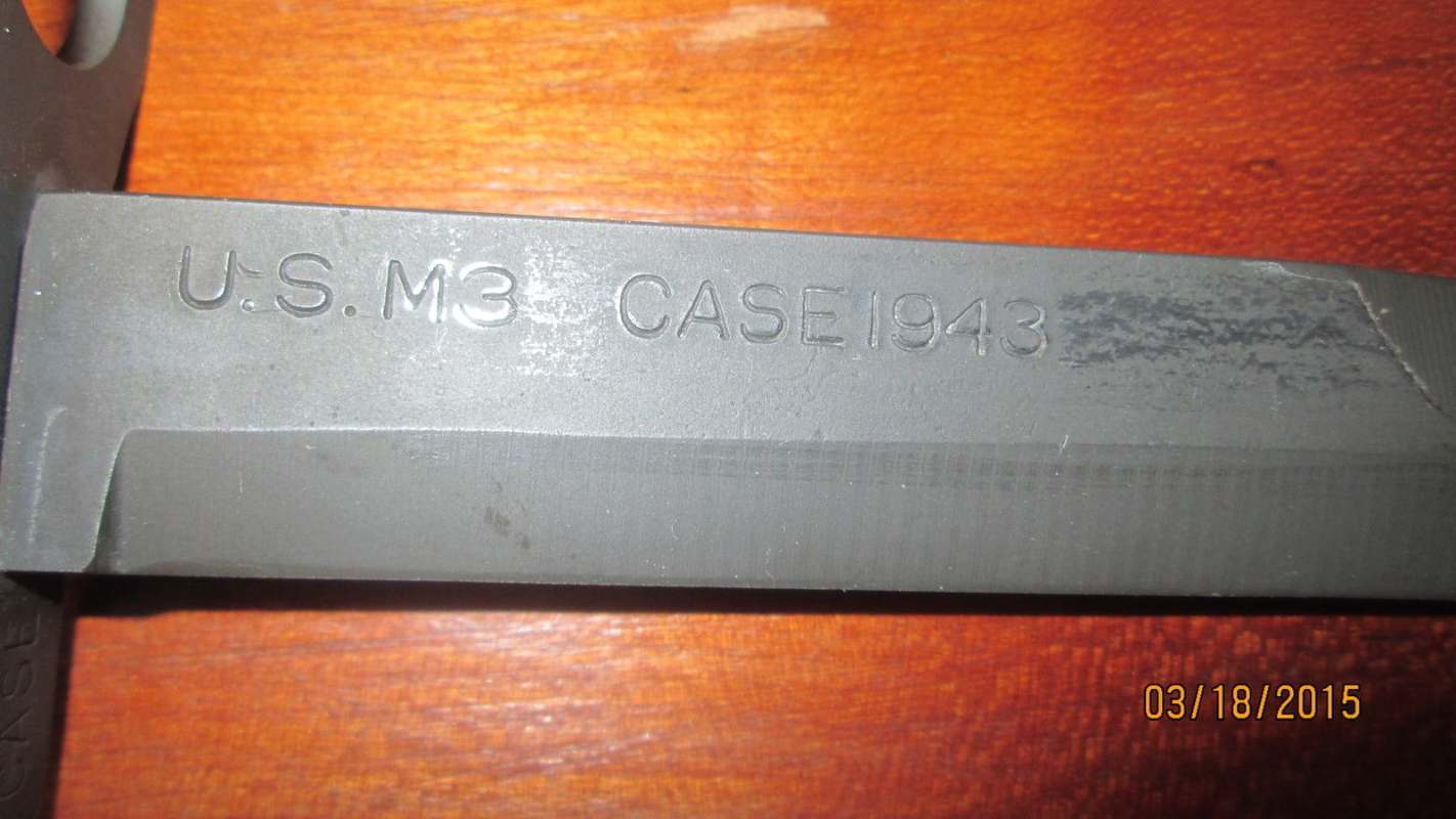 M4 with blade dated M3 blade WATCH OUT FOR THIS ONE - EDGED WEAPONS - U ...