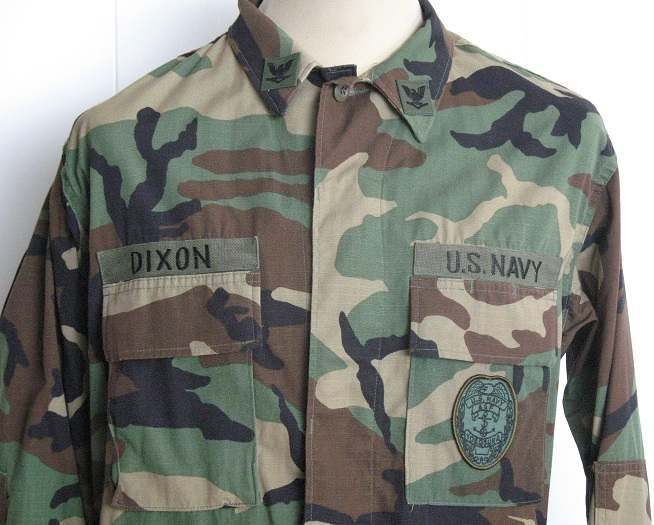 USN Greens and Camouflage Uniforms - Cold War/Vietnam War Era - NAVAL ...
