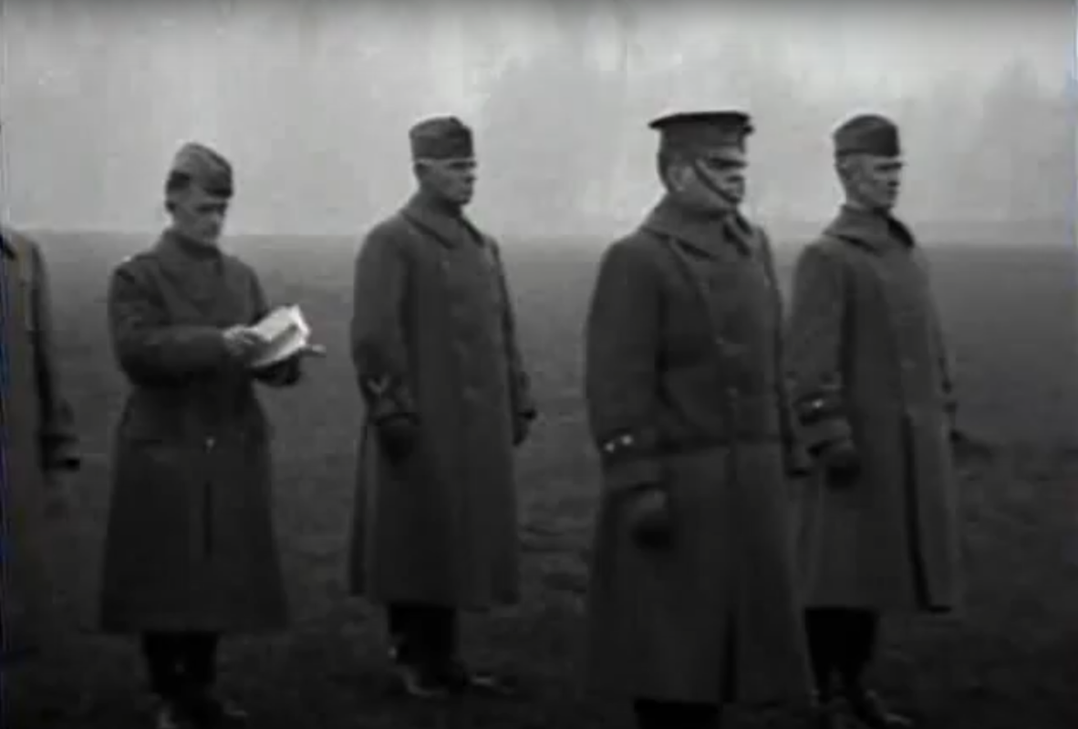 MG Edward McGlachlin, CO 1st Infantry Division Letter from General ...